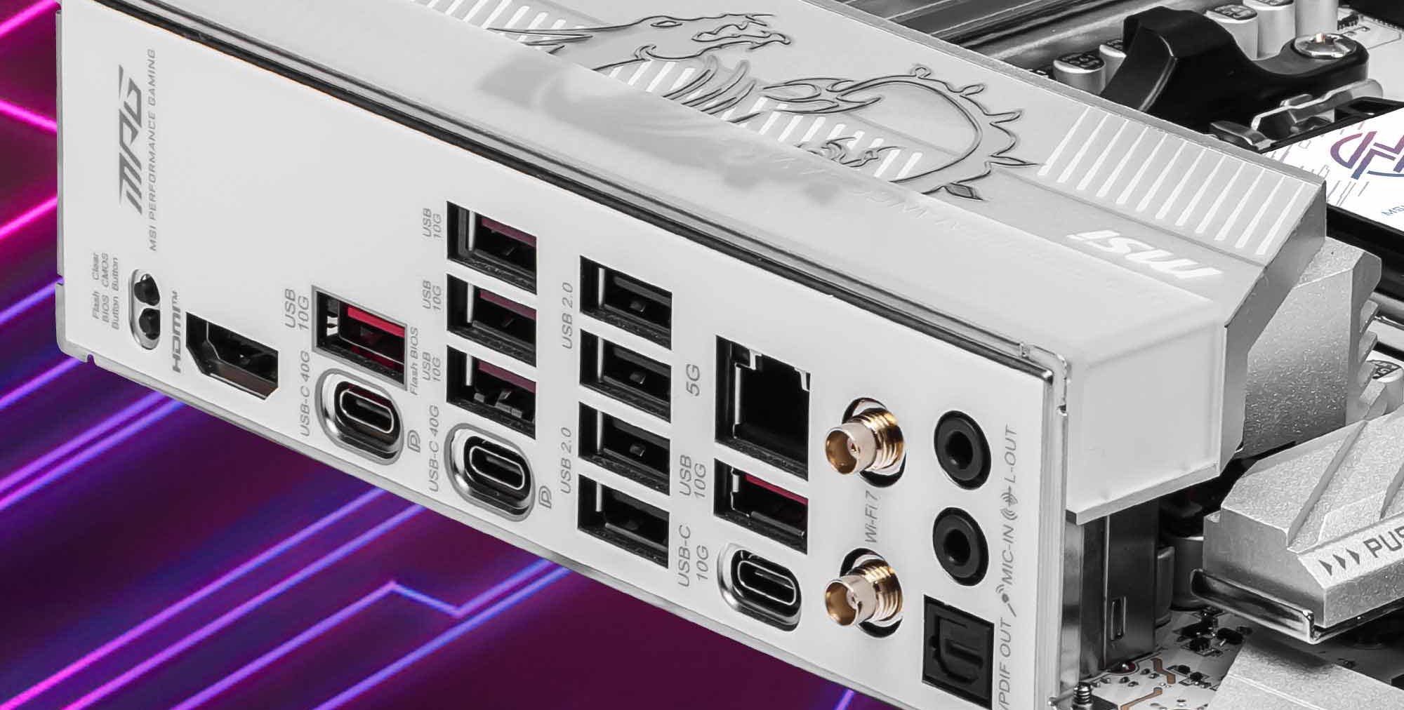 MSI MPG MPG X870E EDGE TI WIFI AM5 AMD X870E SATA 6Gb/s 5G MSI MPG MPG X870E EDGE TI WIFI AM5 AMD X870E SATA 6Gb/s 5G